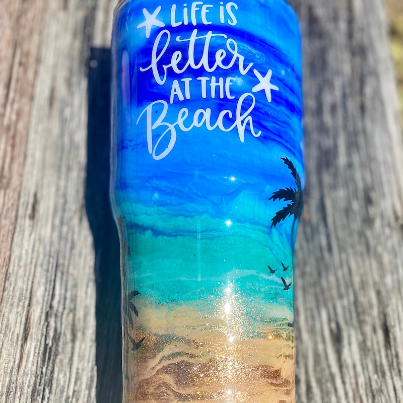 Life is a Beach Yeti - Etsy