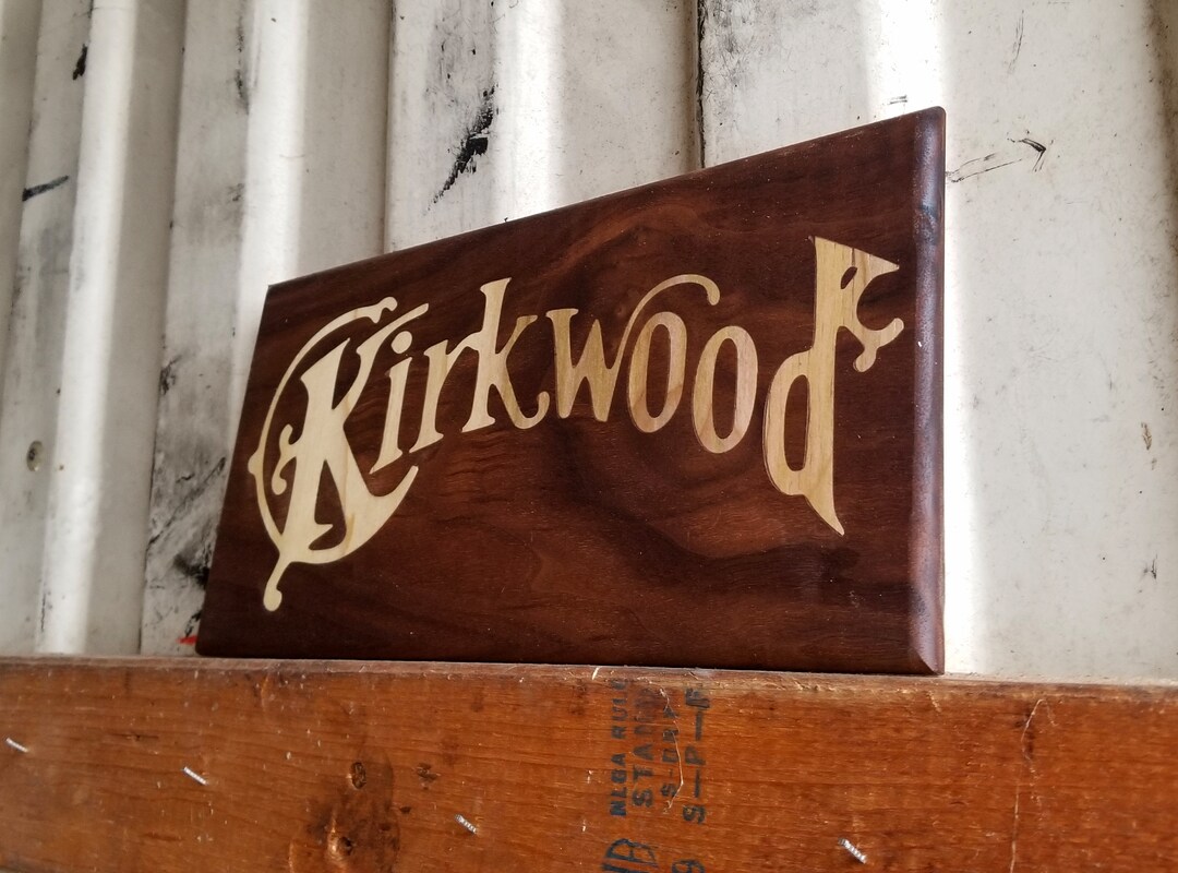 Custom Neighborhood, Town, City or State Signs Wooden Inlay - Etsy