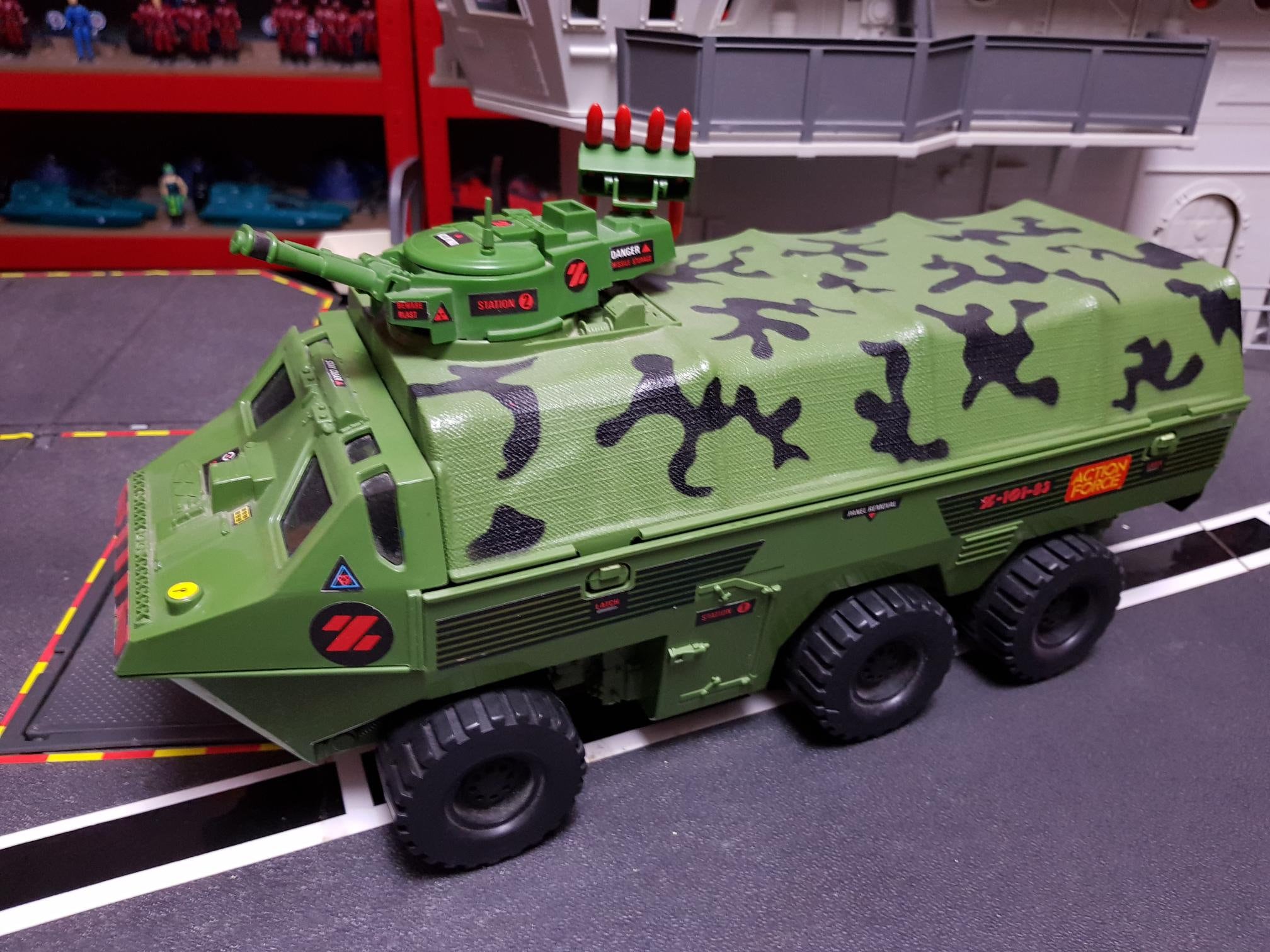 Action Force / GI Joe Reproduction ATC / Silent Attack Aerial - Etsy