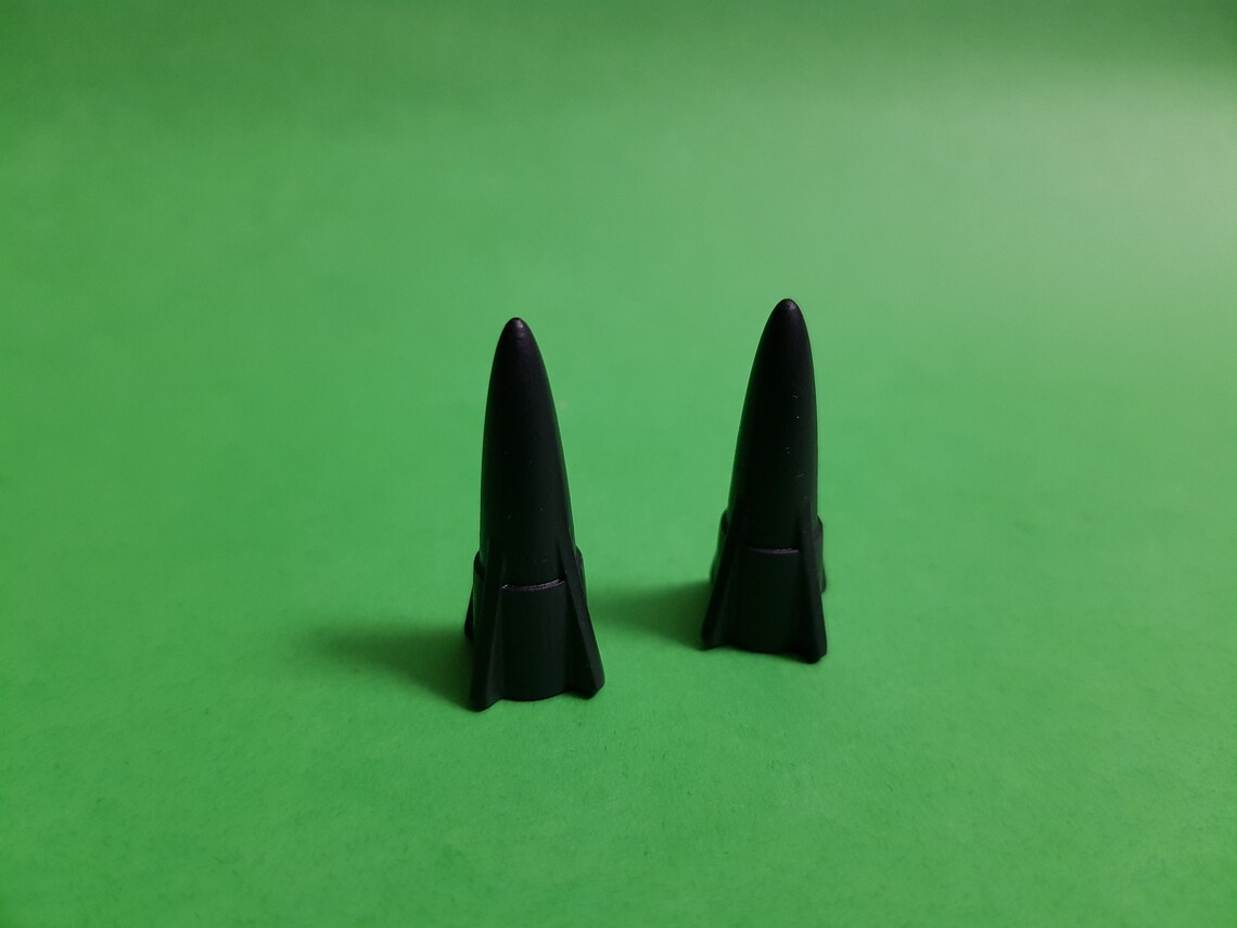 Action Force / GI Joe Red Shadow Reproduction Missiles X 2 - Etsy