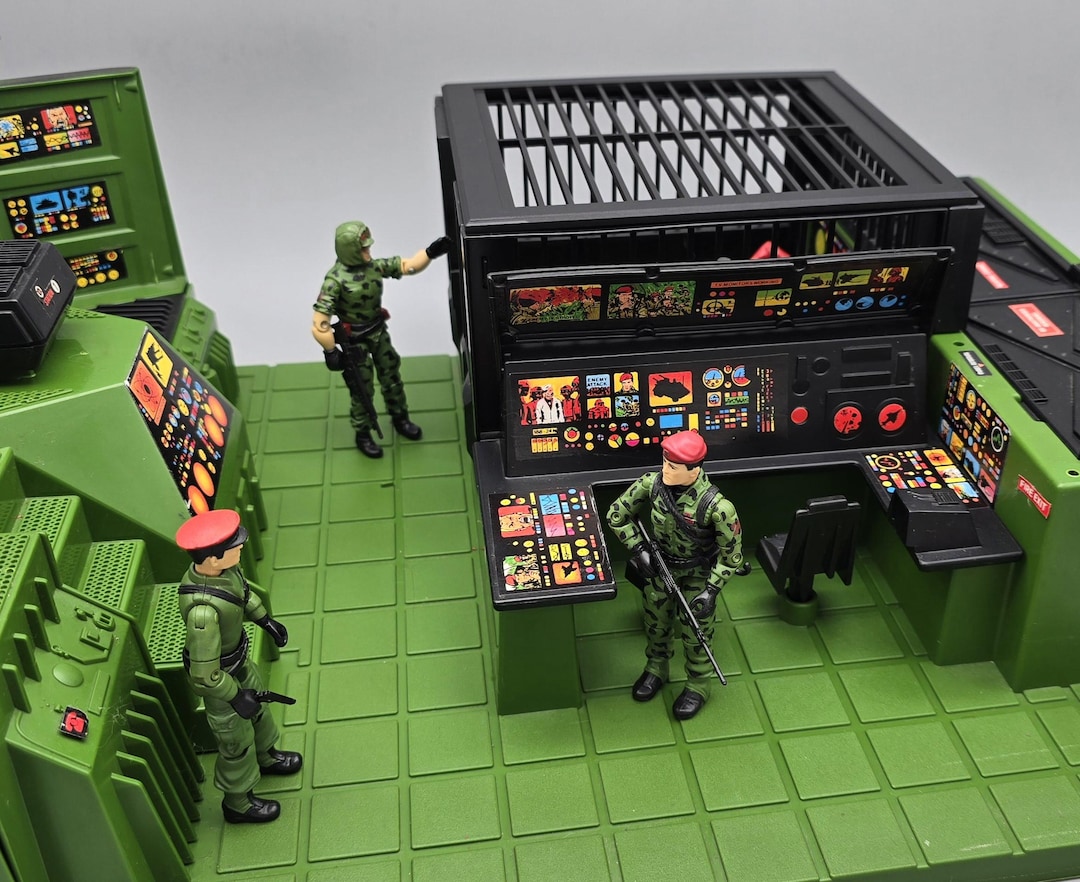 Action Force / GI Joe Headquarters Jail Cell Roof - Etsy