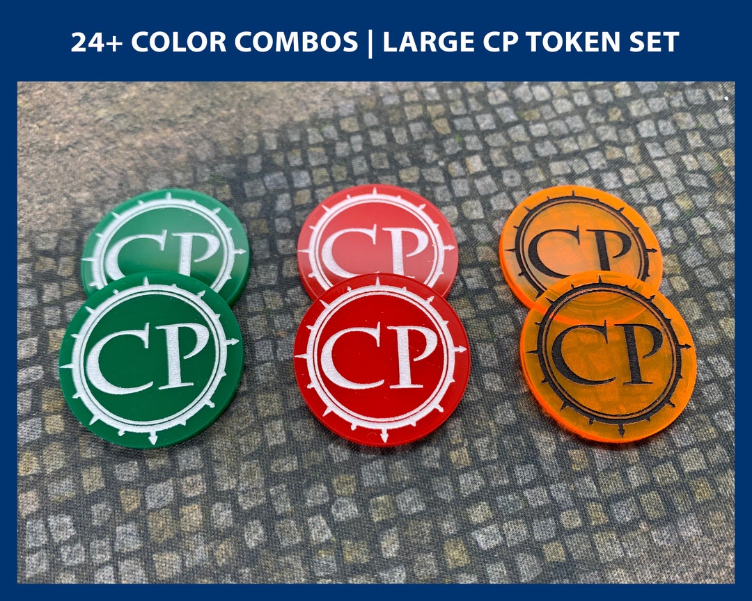 Large Command Point Tokens for WH/AOS - Etsy