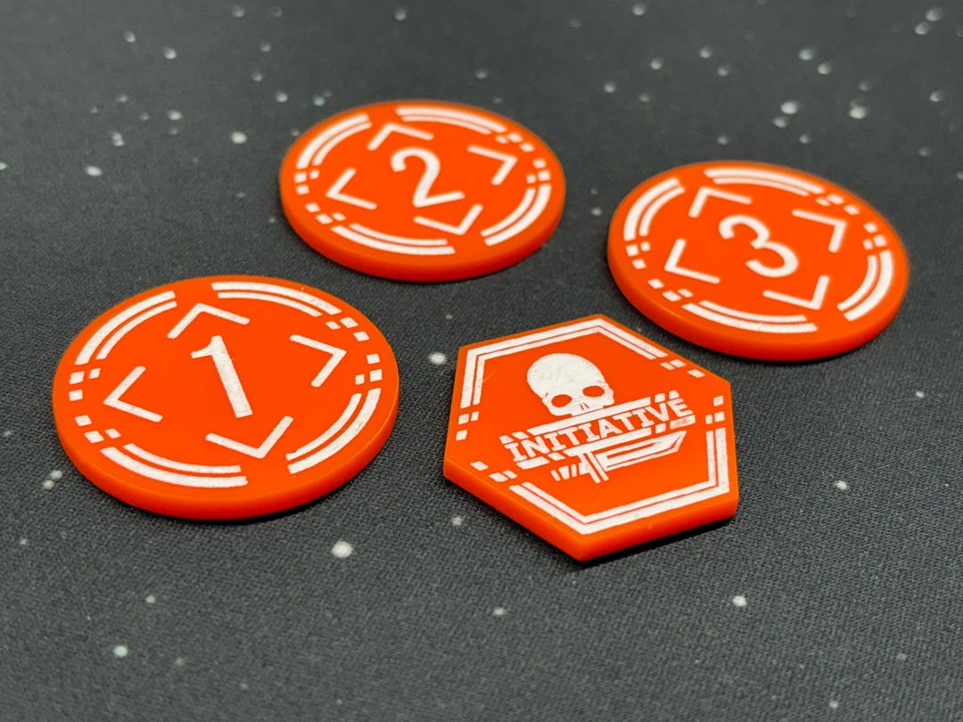 Objective & Initiative Token Set for Kill Team V3 - Etsy