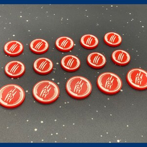 Damage Token Set for Marvel Crisis Protocol - Etsy
