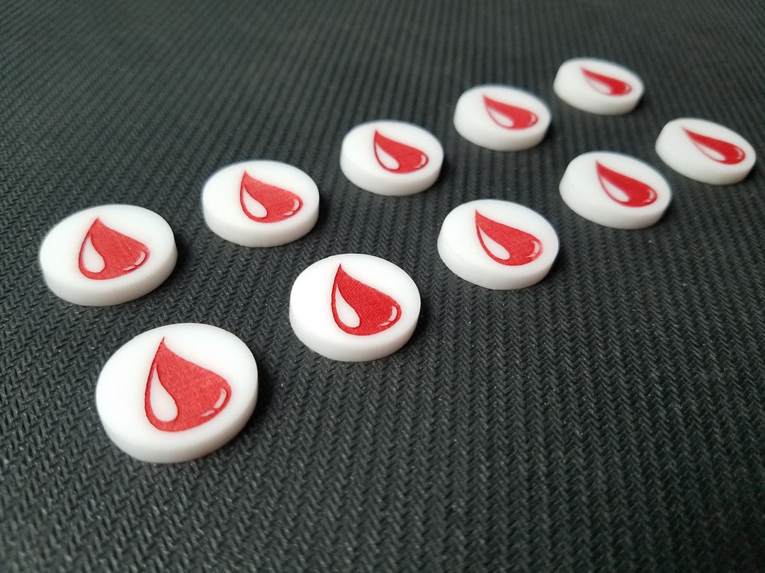 Tabletop Gaming Wound Tokens - Etsy