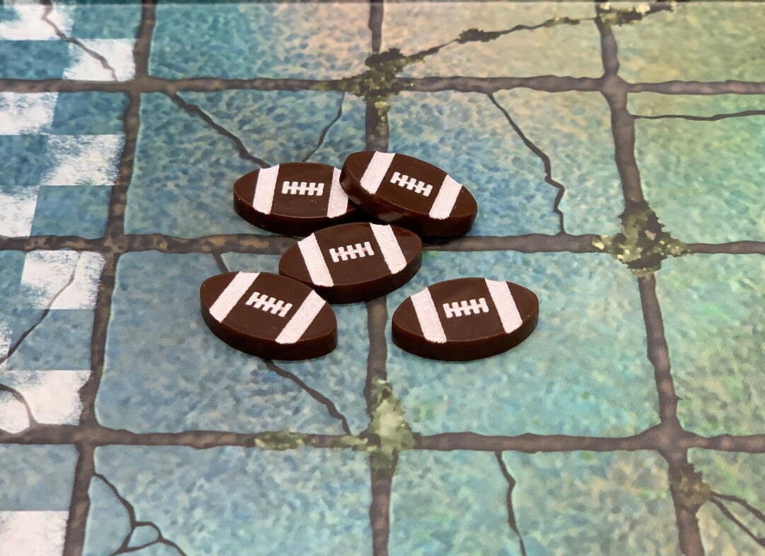 Football Tokens for Blitz/blood Bowl - Etsy
