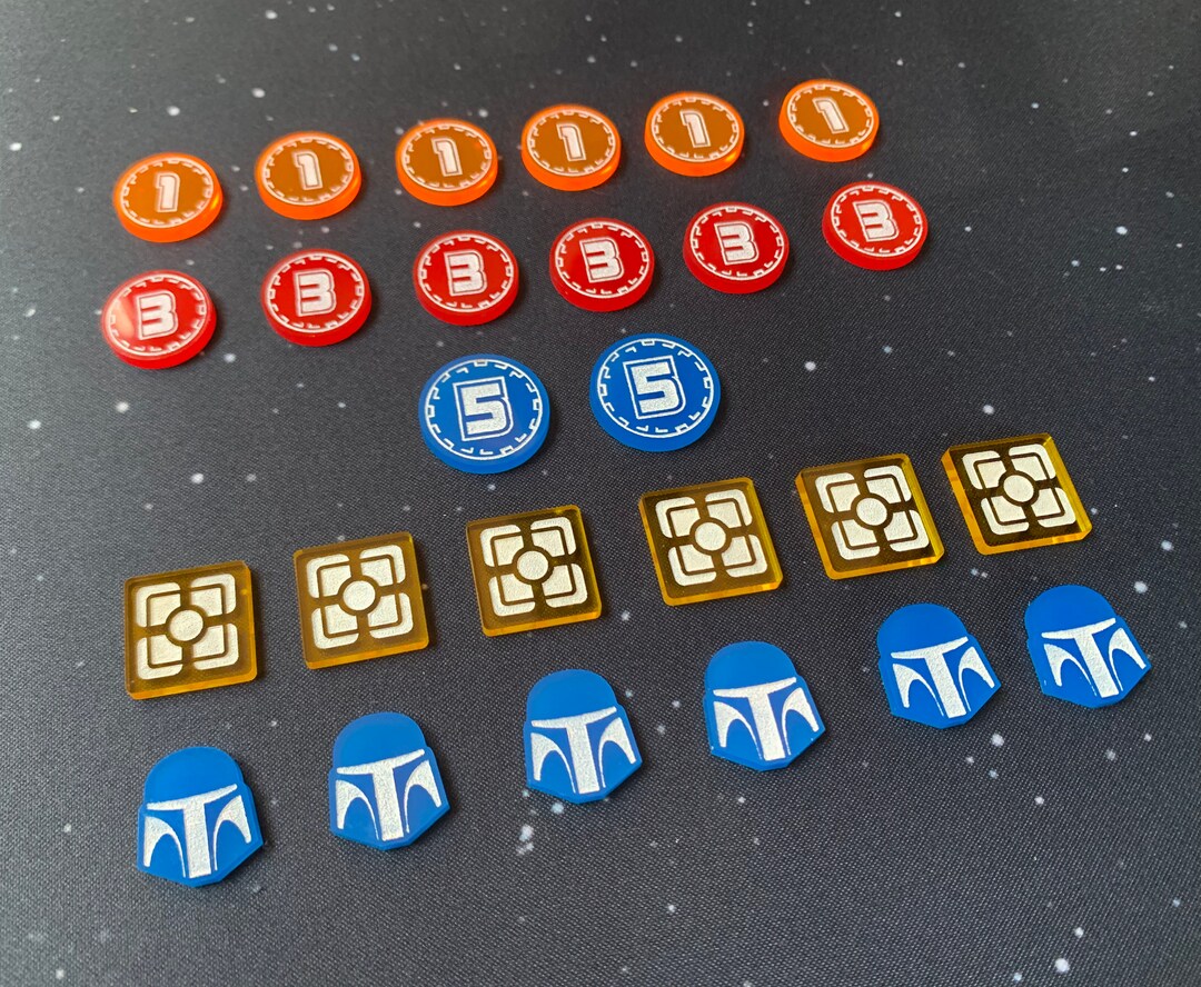 Destiny Acrylic Token Set 2 - Etsy