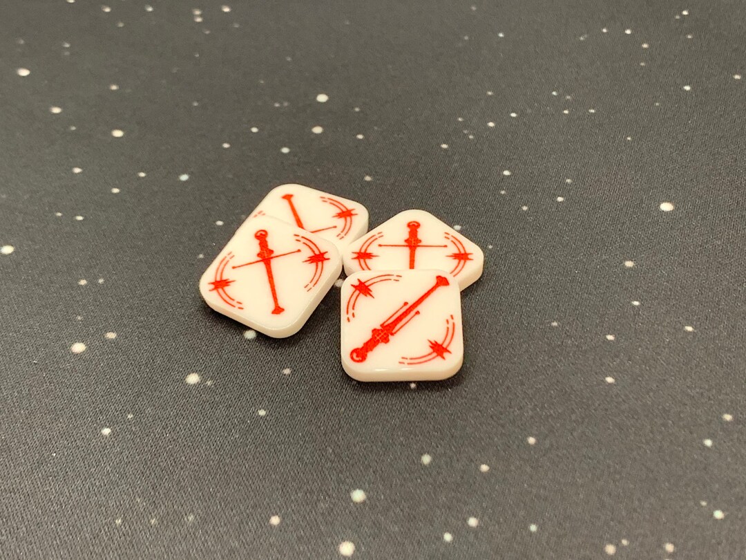 X-wing Acrylic Dual Sided B Wing Tokens - Etsy