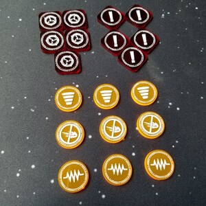 X-wing 2.0 Ship Status Token Set - Etsy