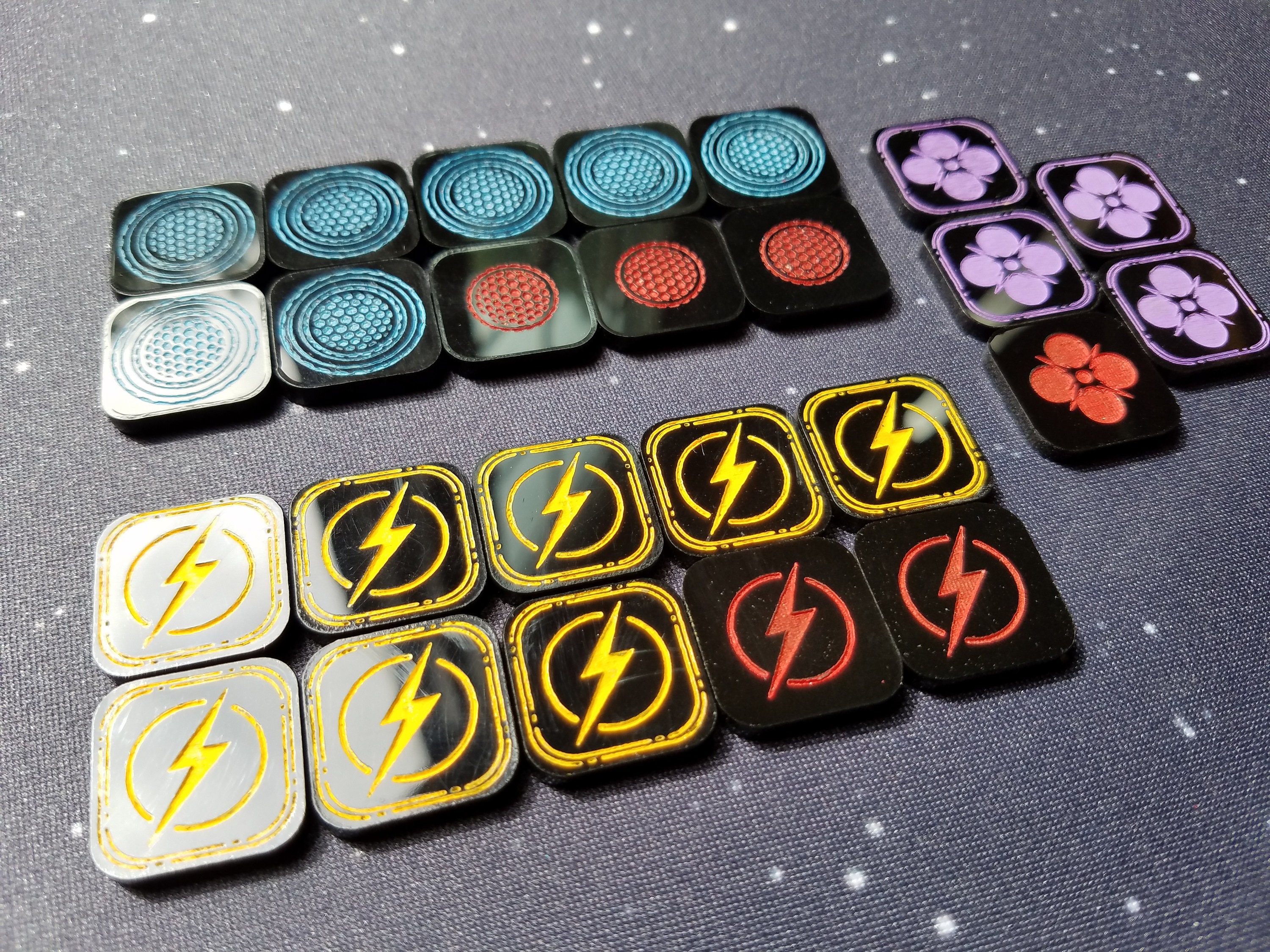 X-wing 2.0 Force/charge/shield Token Set - Etsy
