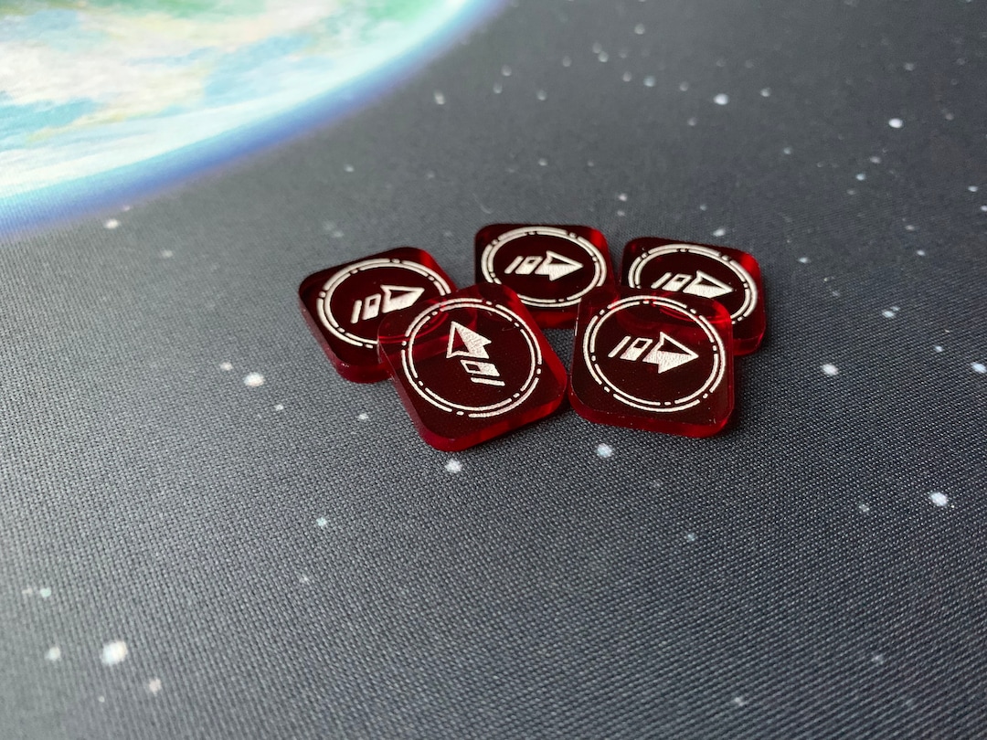 X-wing 2.0 Acrylic Strain Tokens - Etsy