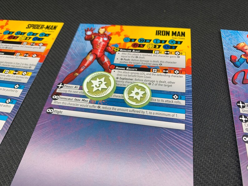 Power Token Set for Marvel Crisis Protocol - Etsy