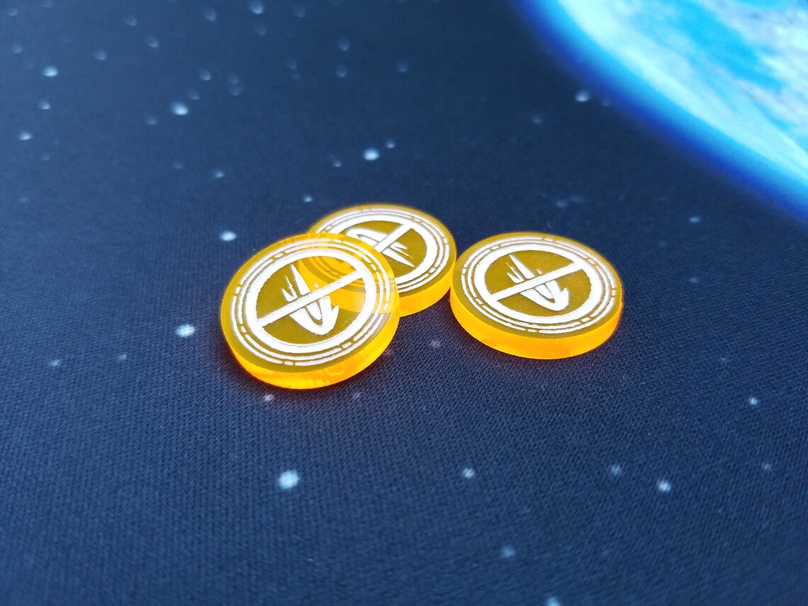 X-wing 2.0 Ship Status Token Set | Etsy