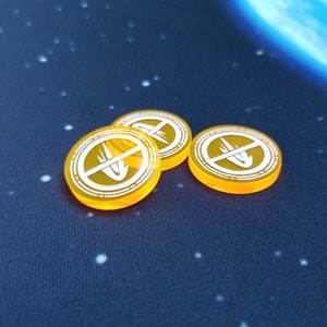 X-wing 2.0 Ship Status Token Set - Etsy
