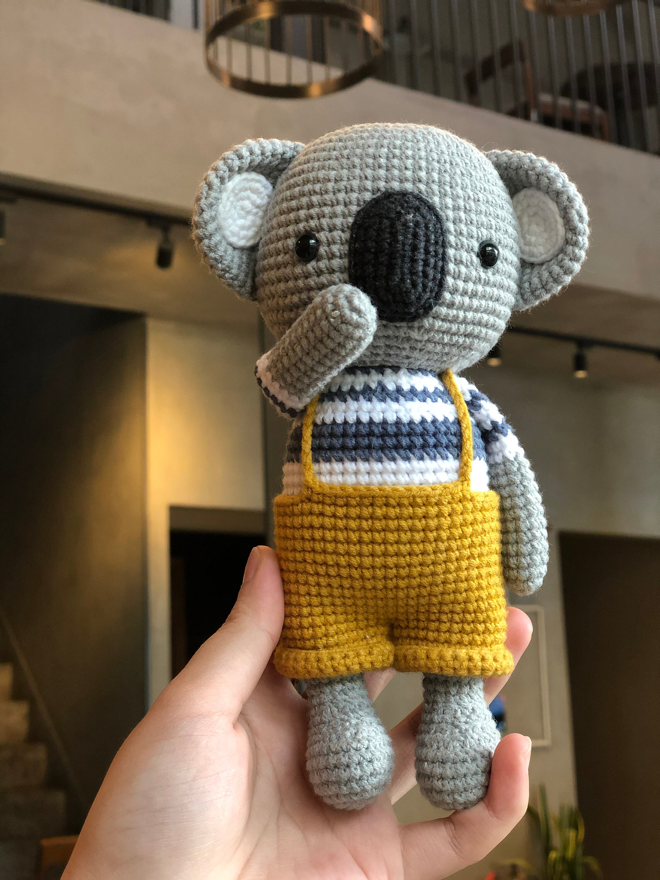 Knitted Koala Bear Stuffed Animal - Etsy