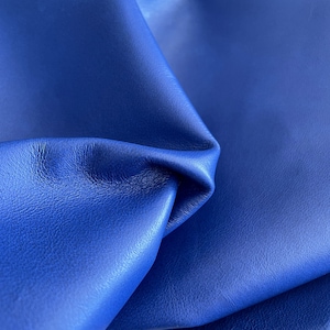 Greek Blue Nappa Leather 23.5''X31.5'', Soft Lambskin, Premium Quality ...
