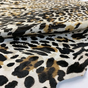 White Leopard Pony Leather, Calf Hair, Leopard Prints, Animal Print ...