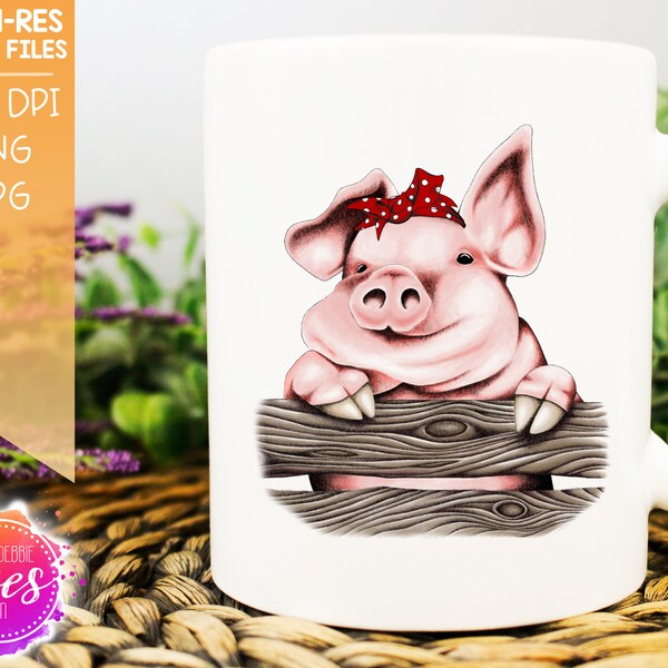 Pigs Print - Etsy