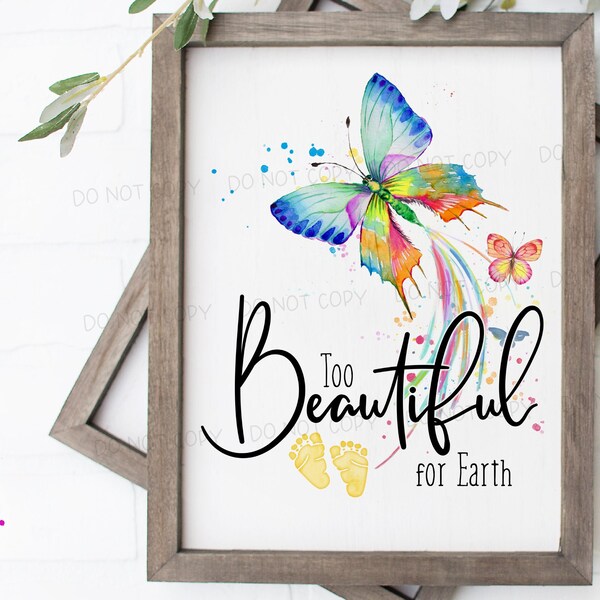 Too Beautiful for Earth - Etsy