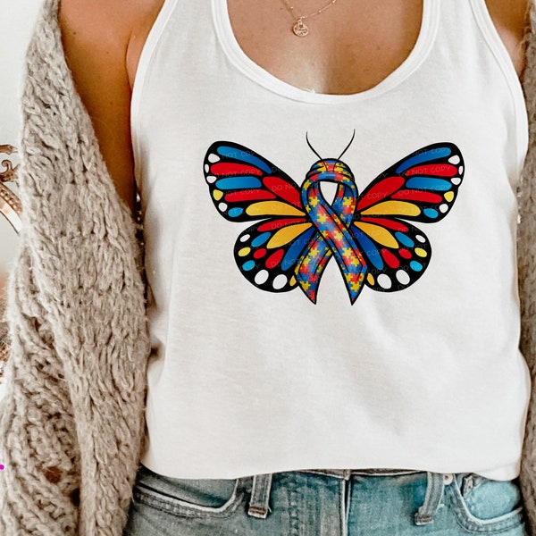 Autism Butterfly - Etsy