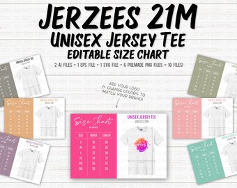 Jerzees Size Chart - Etsy