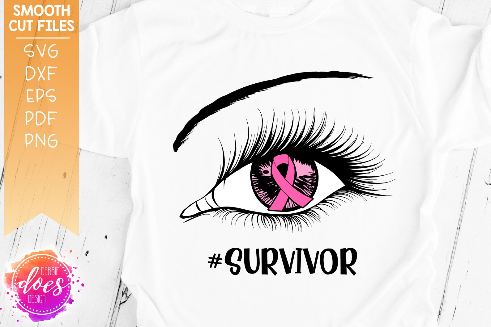 Survivor Awareness Ribbon Eye Design SVG File Digital Cut - Etsy