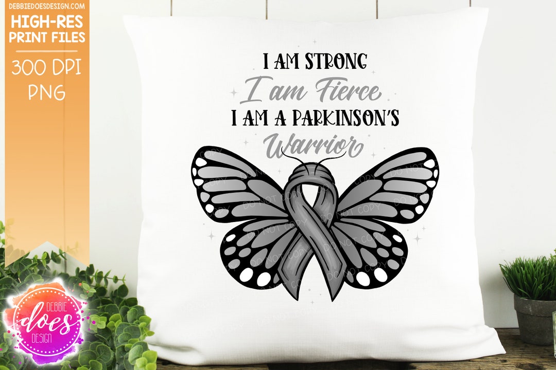 Strong Fierce Warrior Butterfly Parkinson's Printable/sublimation File ...