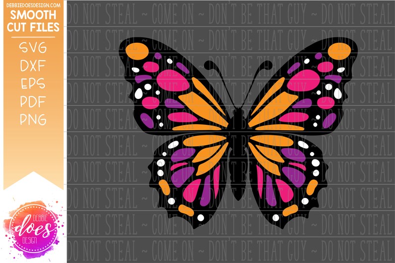 Butterfly 2 SVG Digital Cut Files HTV Svg Vinyl Decal - Etsy
