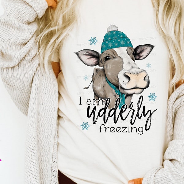Im Freaking Freezing Cow Png - Etsy