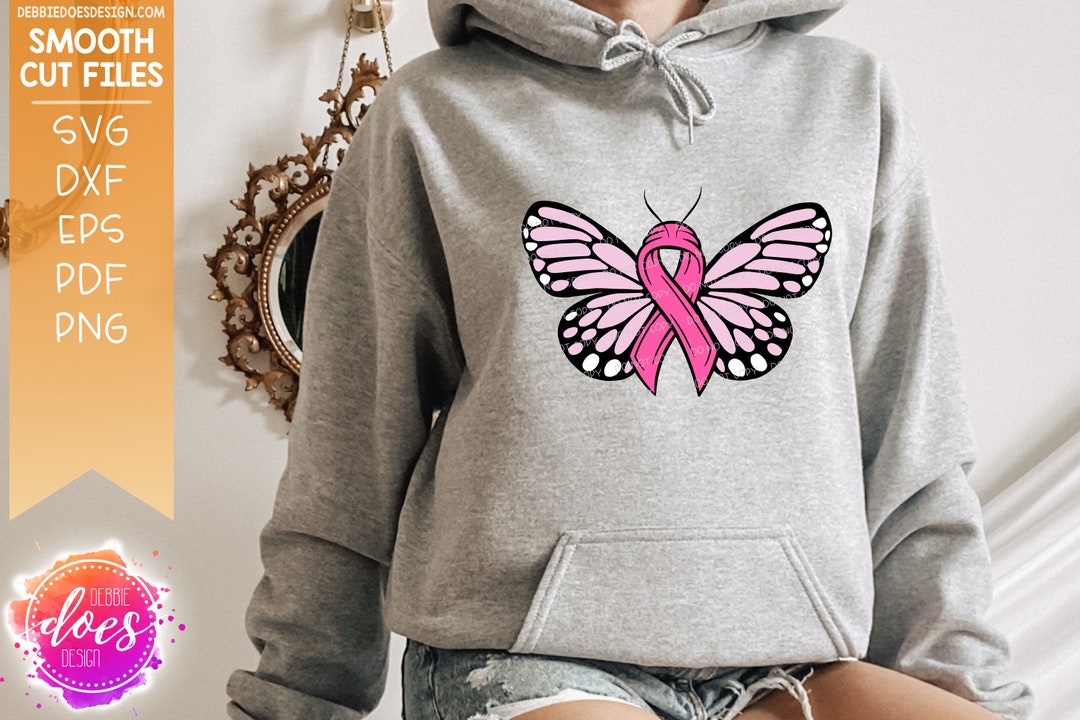 Awareness Ribbon Butterfly - SVG File | Digital Cut Files | HTV Svg ...