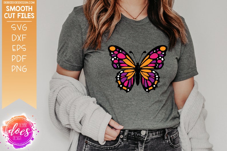 Butterfly 2 SVG Digital Cut Files HTV Svg Vinyl Decal - Etsy