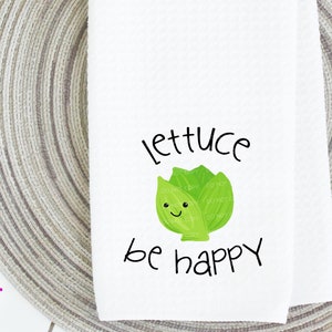 Lettuce Be Happy - Vegan - Vegetarian | Sublimation Print | Printable ...