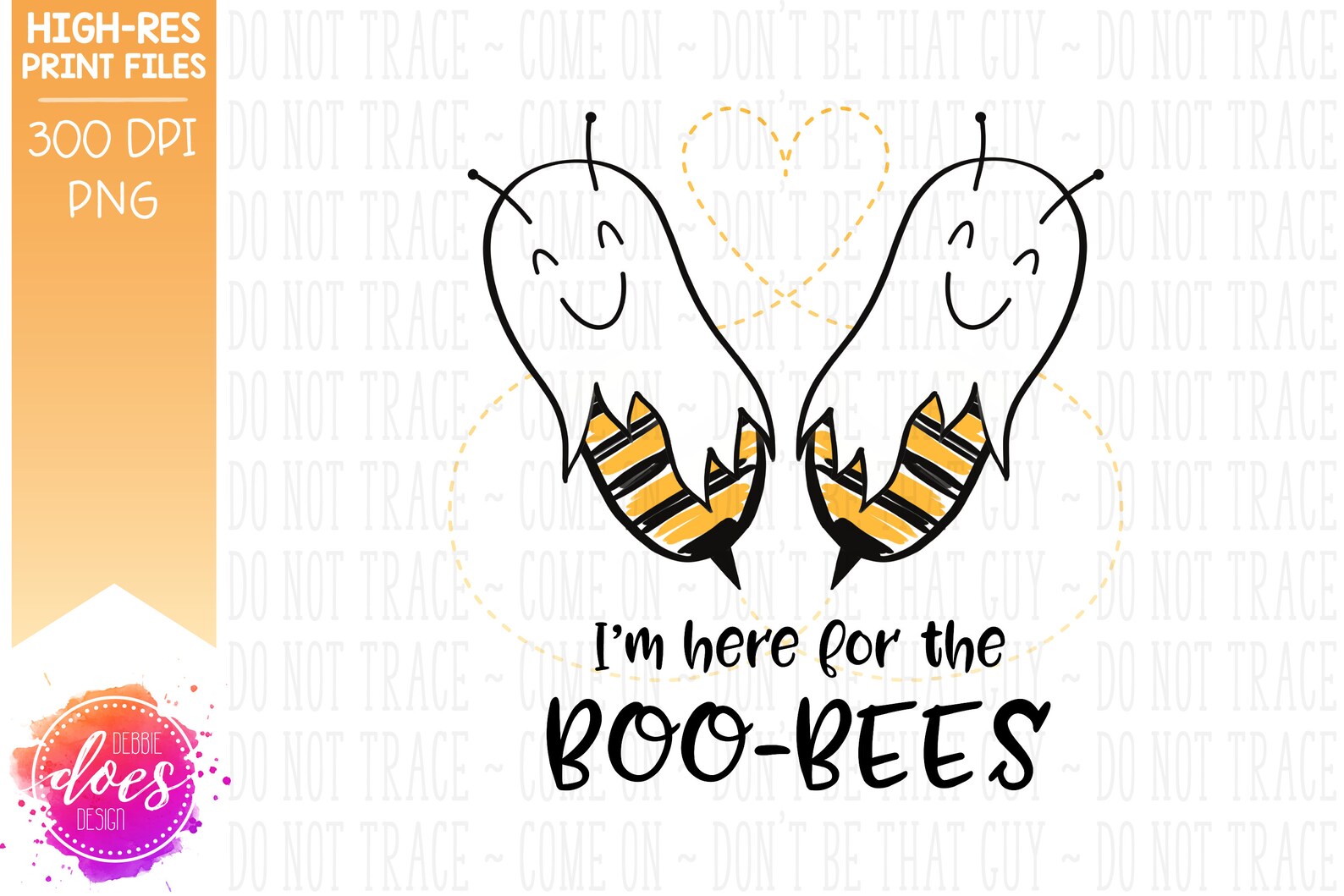 I'm Here for the Boo-Bees Bee Ghosts | Etsy