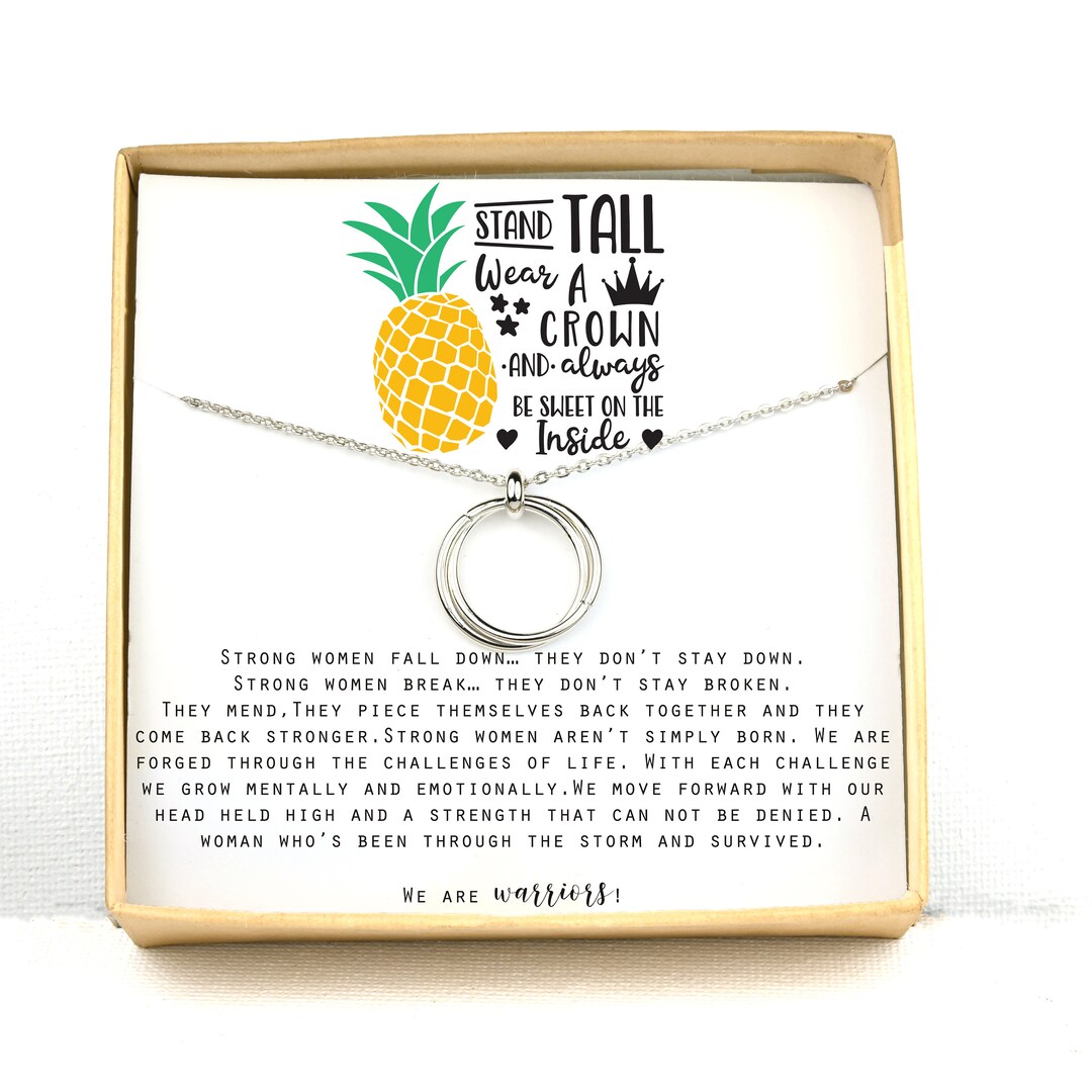 Inspirational Gift, Strength Gift,warrior Necklace,motivational Gift ...