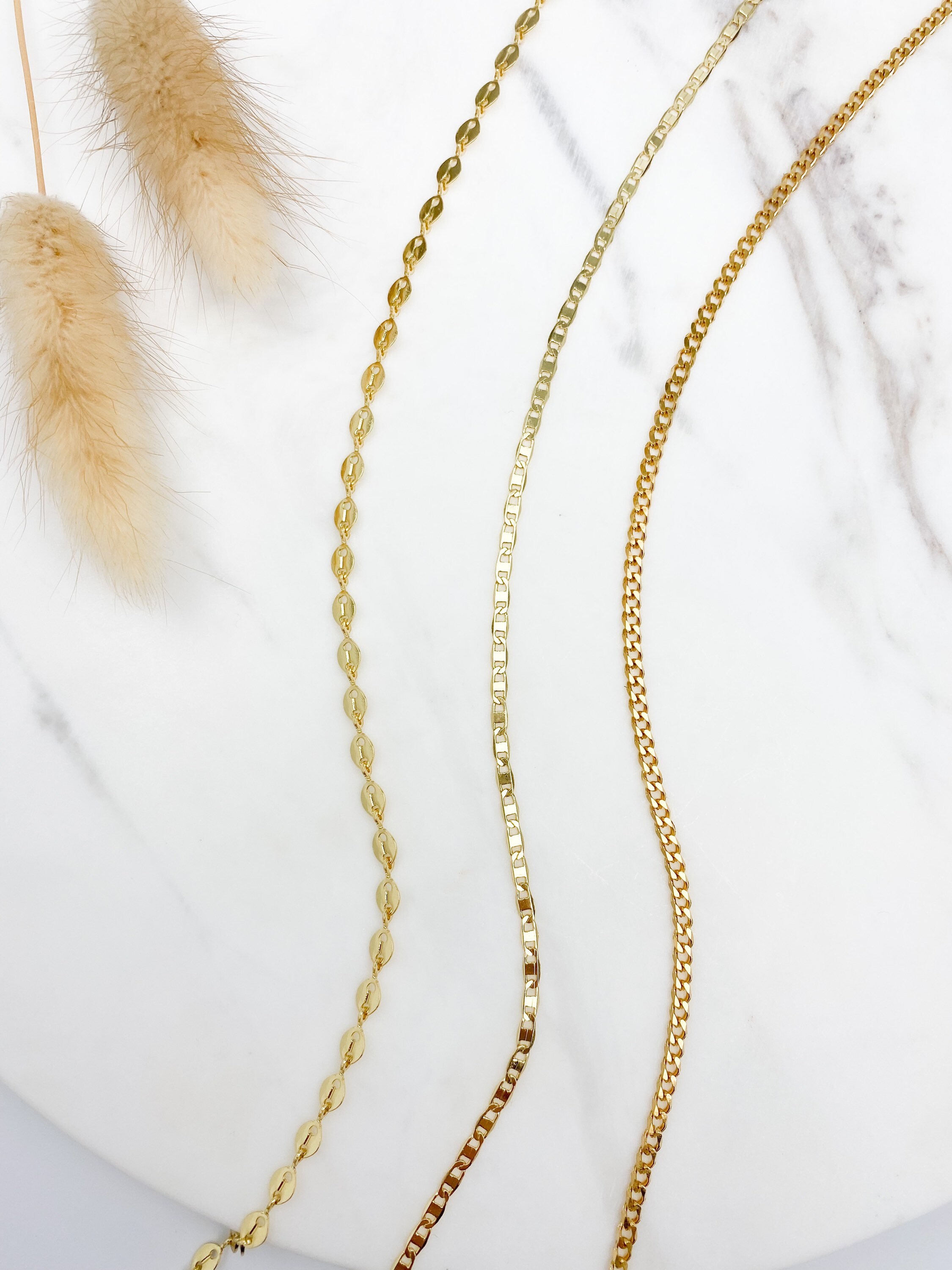 24k Gold Filled Necklace Gold Necklace Dainty Necklace - Etsy