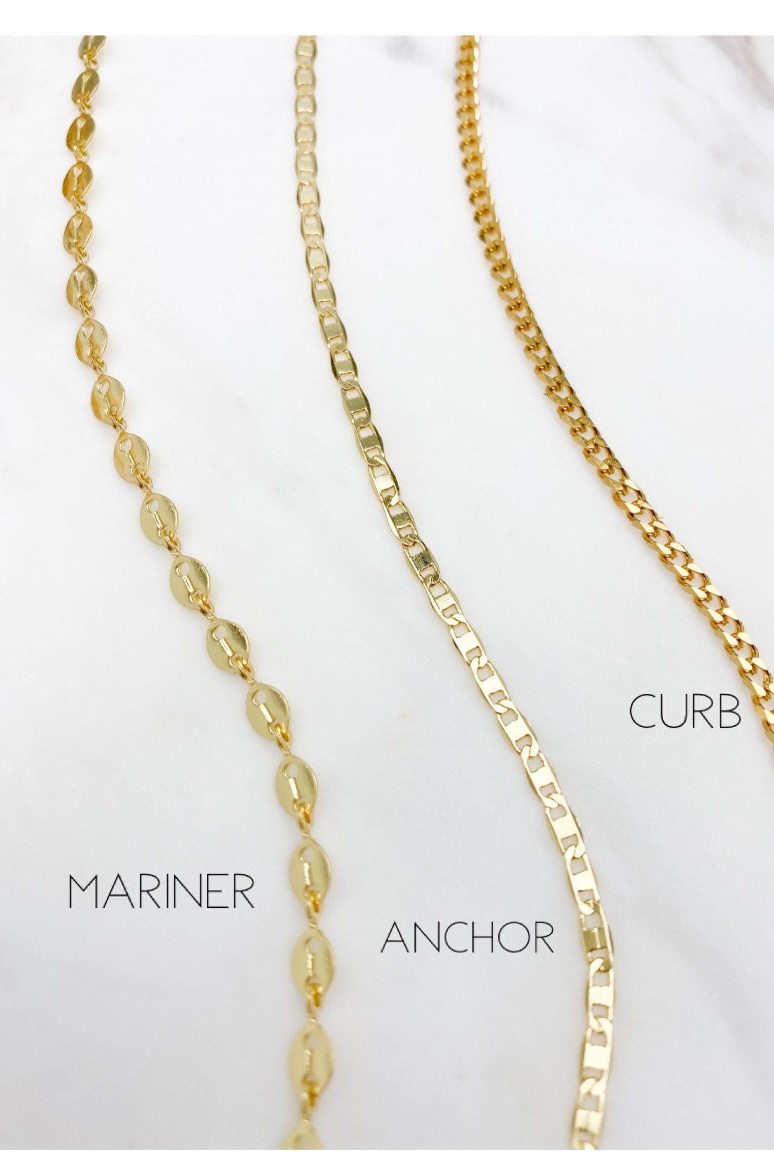 24k Gold Filled Necklace Gold Necklace Dainty Necklace - Etsy