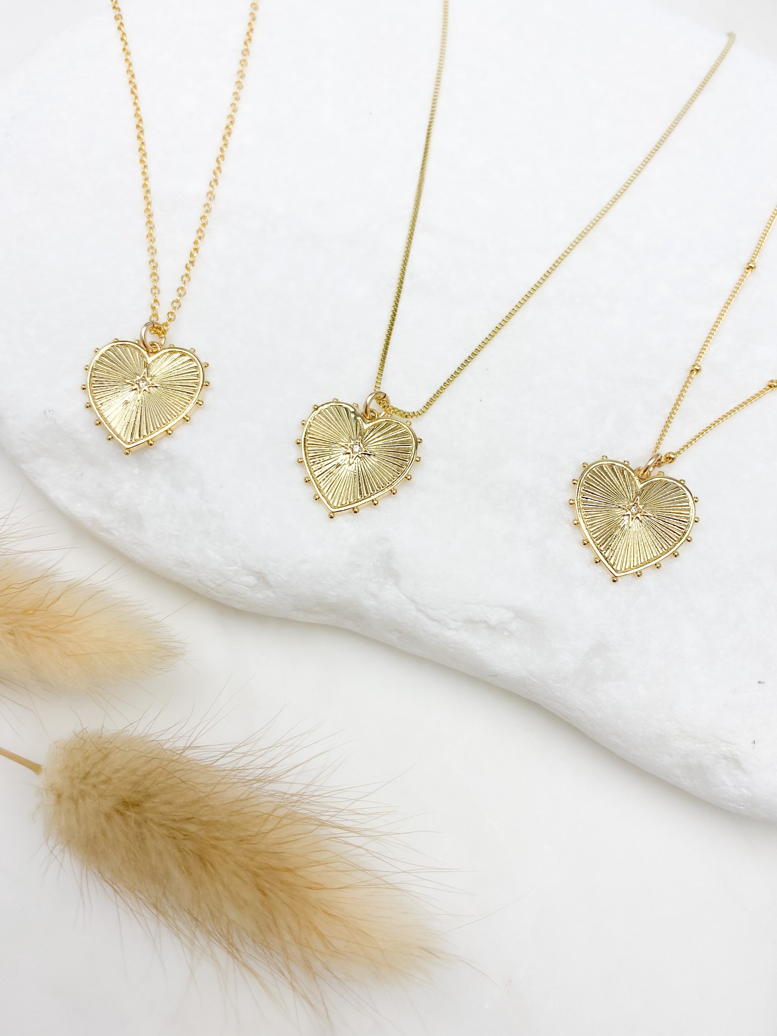 Gold Necklace Heart Necklaces Necklaces for Women Girls - Etsy