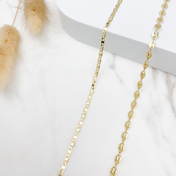 24k Gold Chain - Etsy