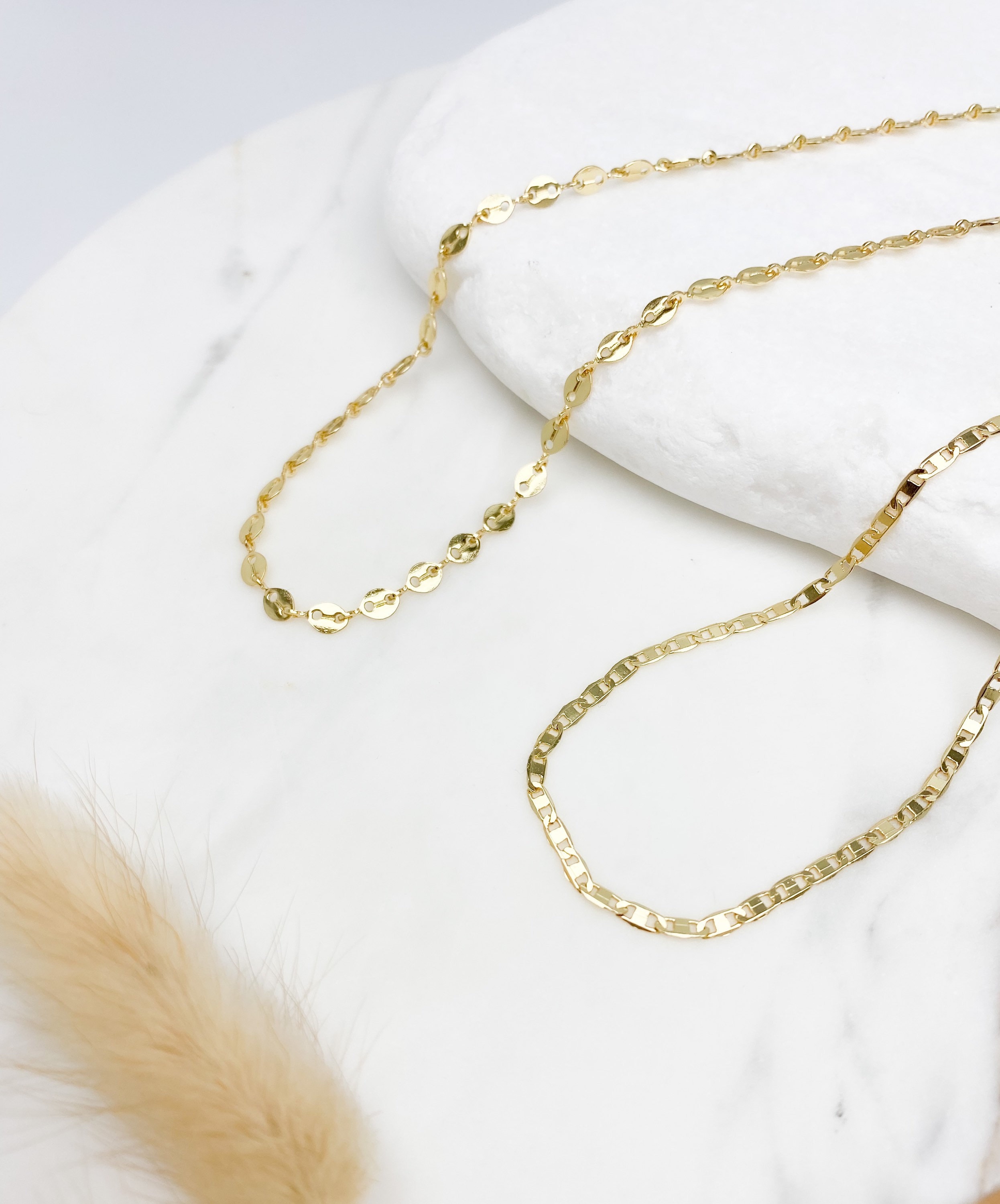 24k Gold Filled Necklace Gold Necklace Dainty Necklace - Etsy