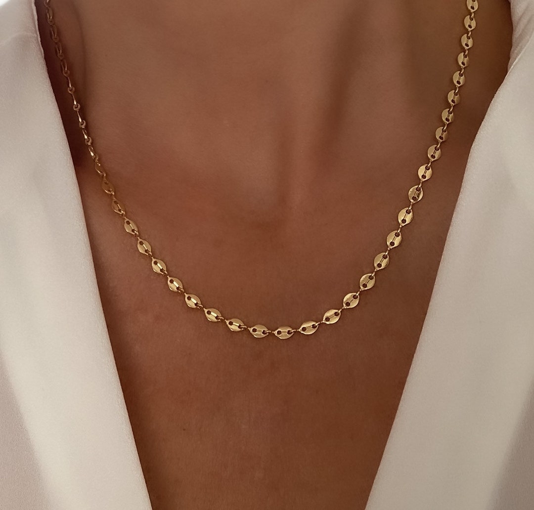 24k Gold Filled Necklace, Gold Necklace, Dainty Necklace, Necklaces ...