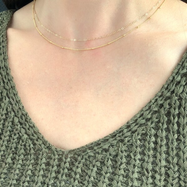 Simple Necklace - Etsy