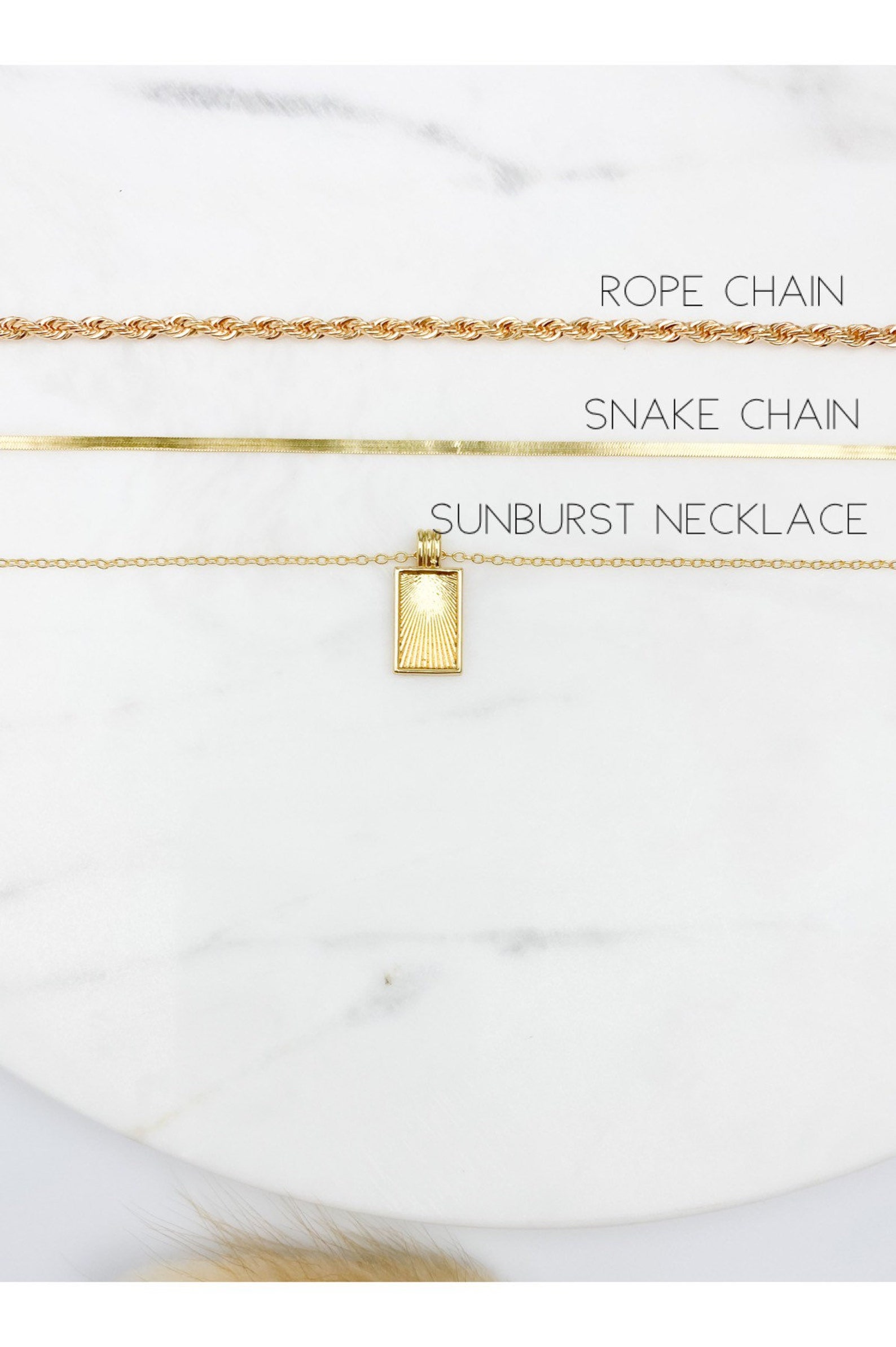 Necklace Set Gold Gold Necklace Gold Necklace Dainty - Etsy