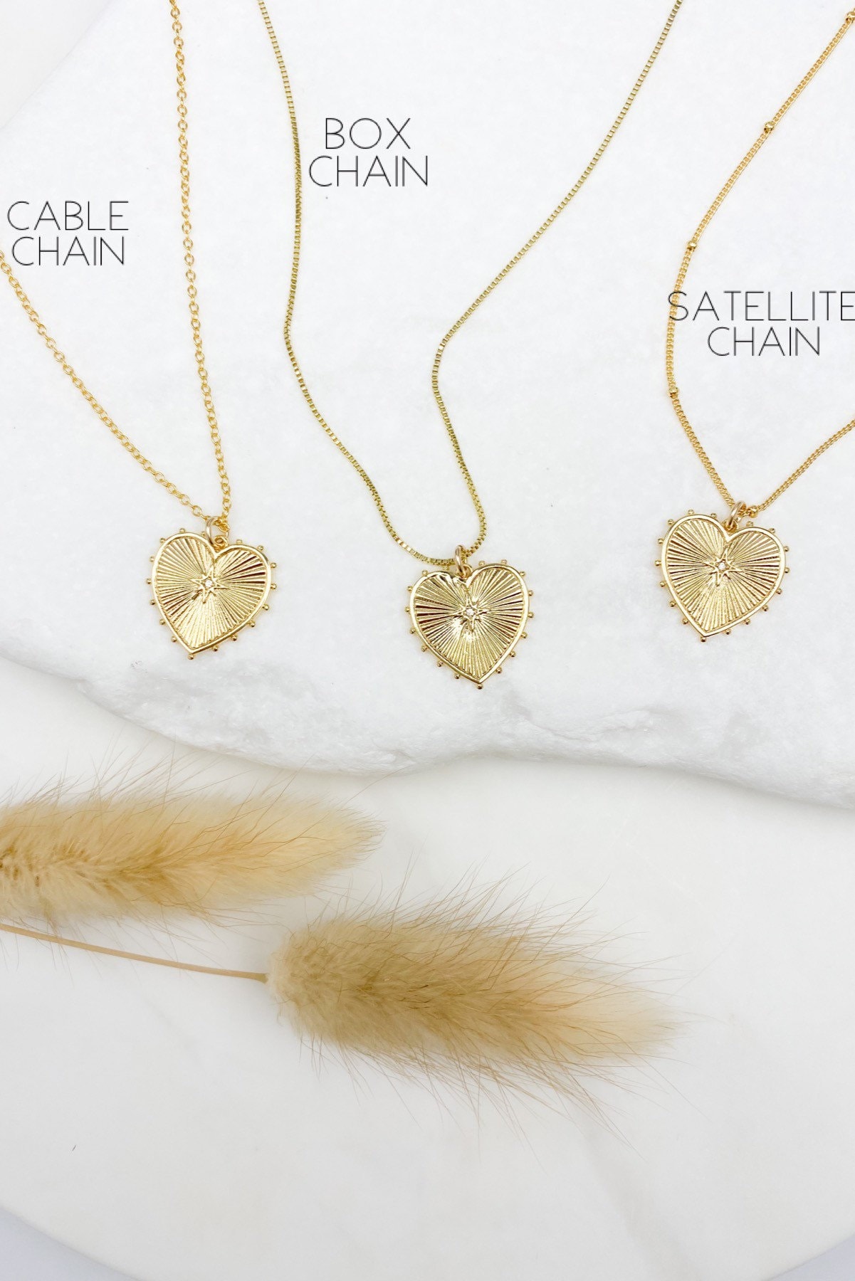 Gold Necklace Heart Necklaces Necklaces for Women Girls - Etsy