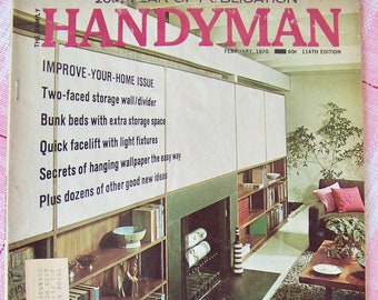 Handyman Magazine | Etsy