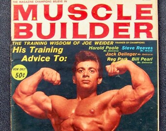 Muscle Builder Magazine - Etsy