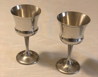 Pewter goblets | Etsy