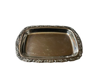 Small Silver Tray - Etsy
