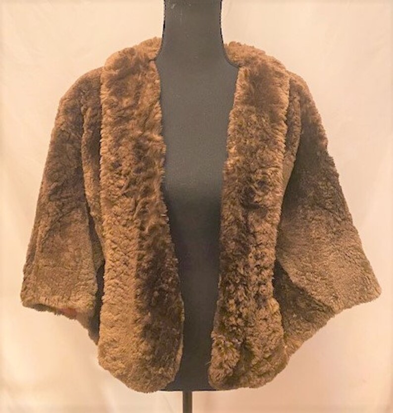 Vintage '50s Authentic Fur Capelet - Etsy