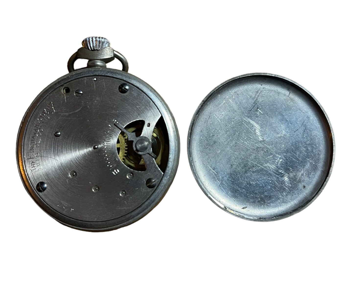 Antique 1920s E. Ingraham Co. Pocket Watch Still Working but - Etsy Canada