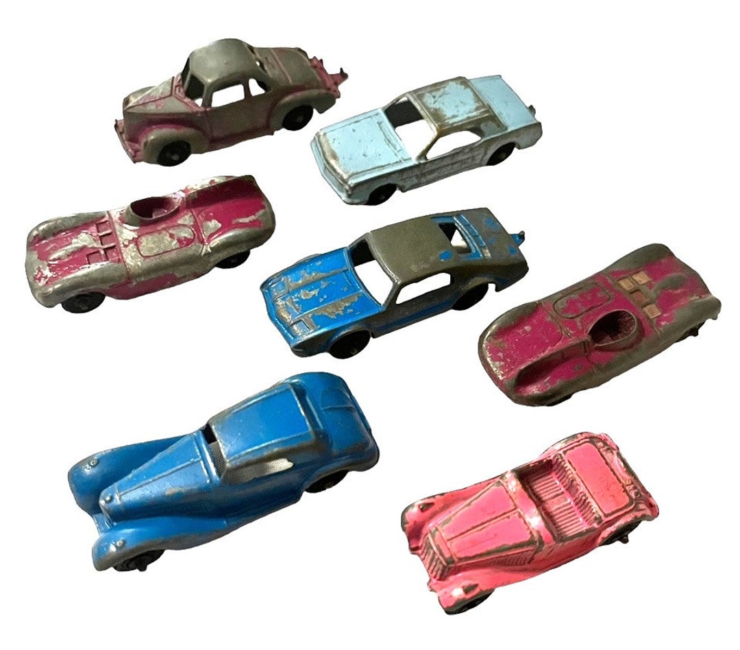 Vintage '60s Tootsietoys Die Cast Toy Cars, Set of Seven - Etsy